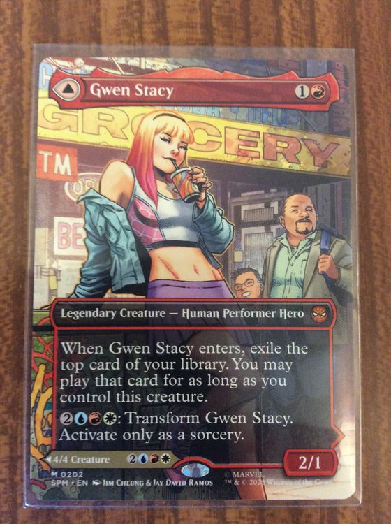 MTG - Gwen Stacy (0202 - Borderless) x1 (Neu (gemäss Beschreibung)) in ...