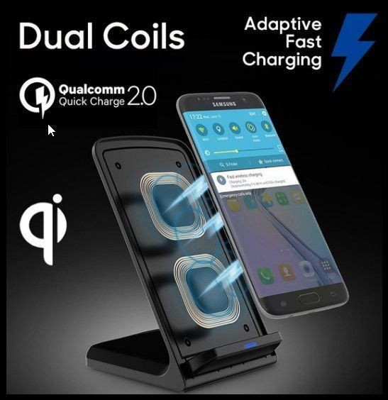 QI Schnellladegerät - Samsung / iPhone | Kaufen auf Ricardo