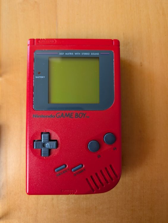 Roter Game Boy + Super Mario Land + Tetris | Kaufen auf Ricardo