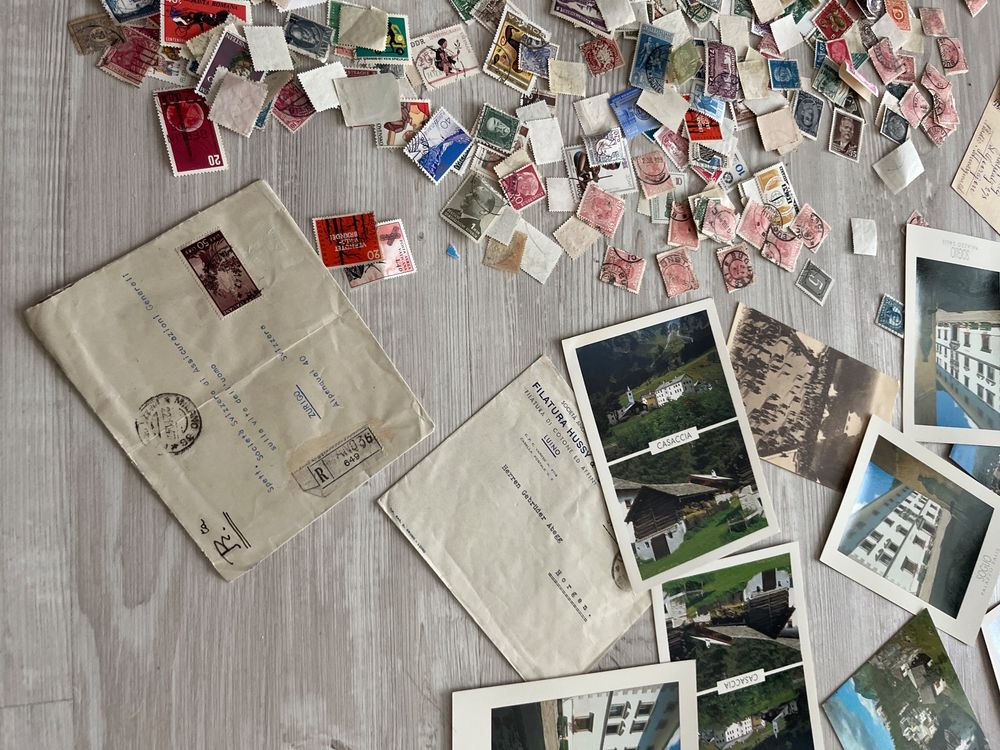 Maxi Lot mit mix Briefmarke + Postkarte ab 1 CHF !!!!! | Kaufen auf Ricardo