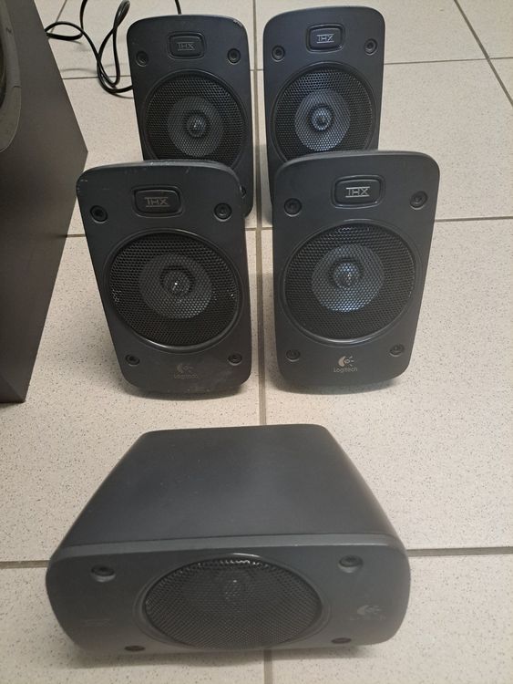 Logitech Surround Sound Speaker Z906 5.1 Lautsprechersystem (Gebraucht ...