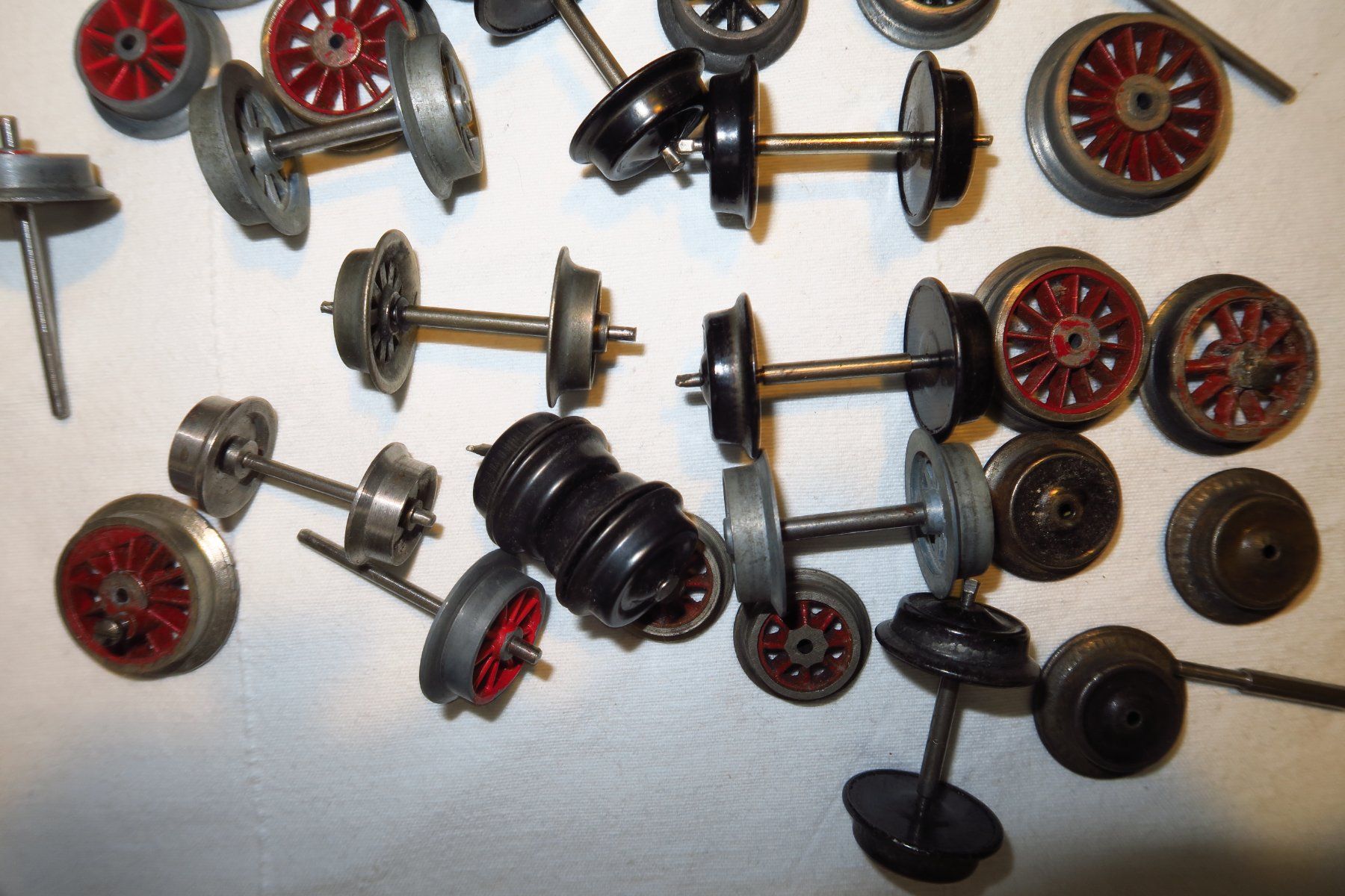 Antik Märklin / Bing / Buco / Hag ? Räder und Achsen Spur 0 (Gebraucht ...