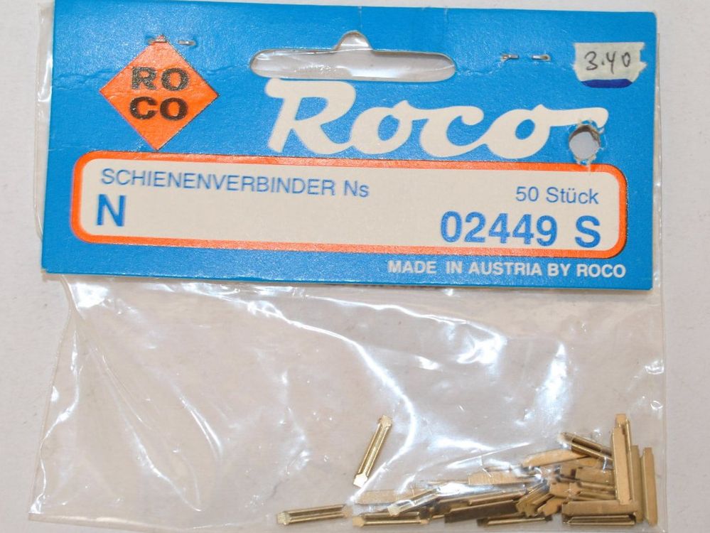Roco Schienenverbinder N 02449S (DHP096) (Gebraucht) in Aarwangen für ...