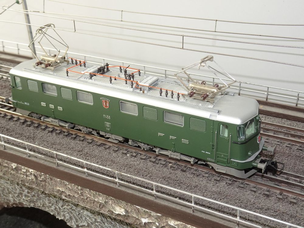 Roco 43987 Ae 6/6 11458 "Rorschach", ESU V4 Decoder, AC/~ | Kaufen auf Ricardo