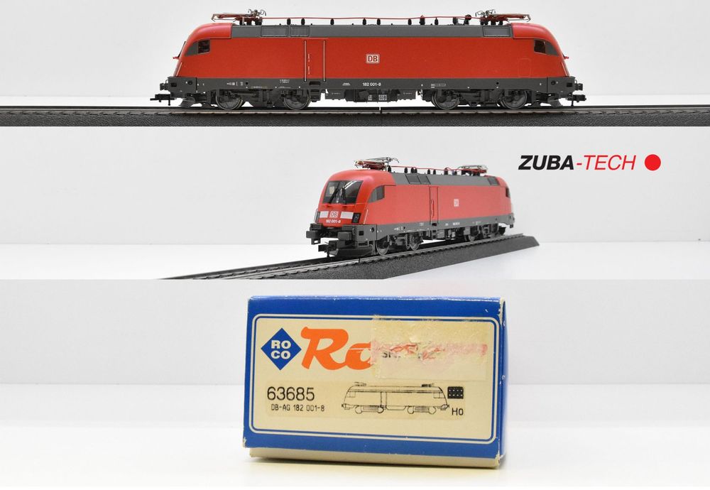 Roco 63685 E-Lok BR 182 DB H0 GS Analog mit OVP (Gebraucht) in St ...