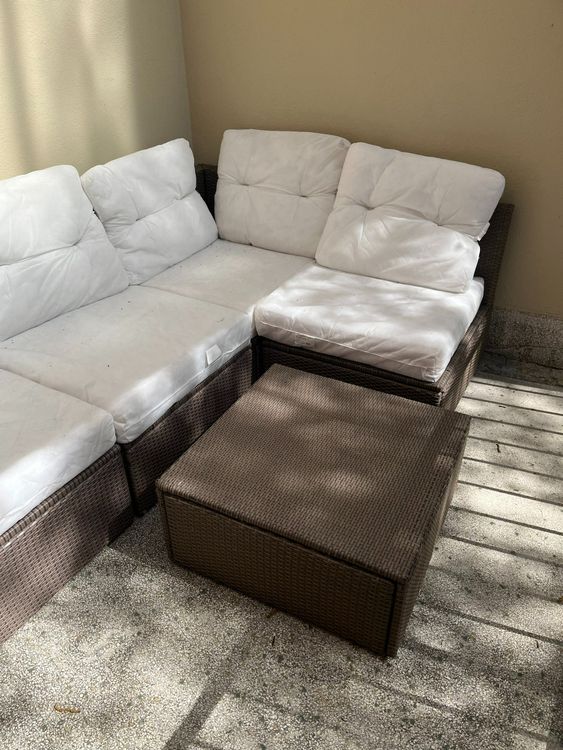 IKEA Rattan Balkon Sofa | Kaufen auf Ricardo