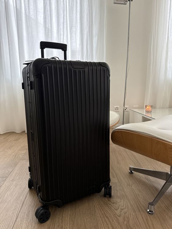 Rimowa Original Trunk Plus Matte Black with invoice | Kaufen auf Ricardo