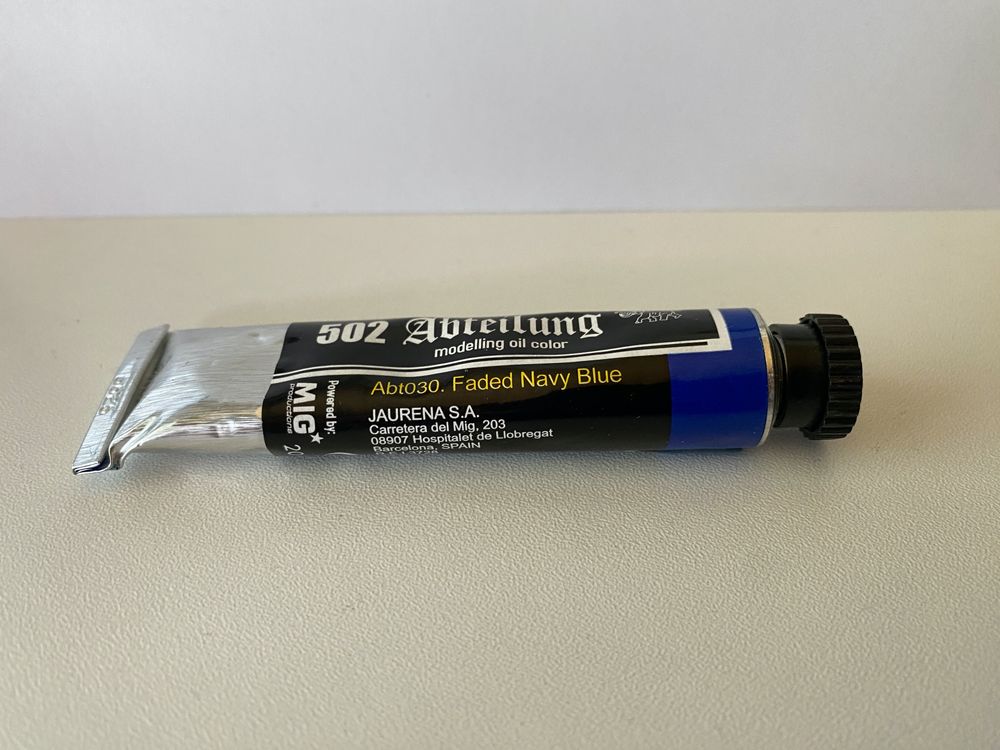 ABTEILUNG 502 FADED NAVY BLUE OIL COLOR (Gebraucht) in MÜHLEDORF/SO für ...