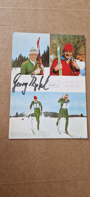 Georg Zipfel - sehr alte Autogrammkarten sk | Kaufen auf Ricardo