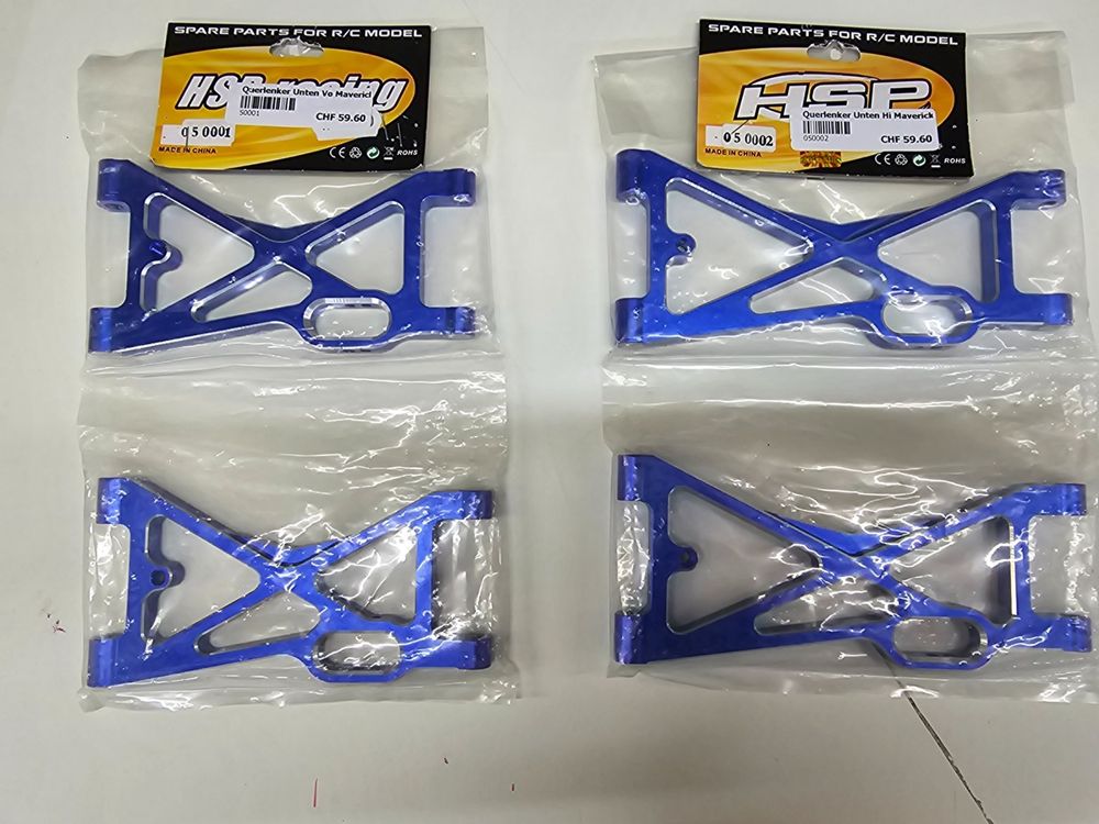 HSP Alu Querlenker Set für Maverick 1:5 (Neu und originalverpackt) in ...