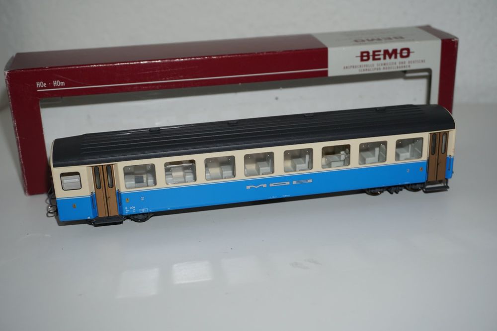 BEMO 3267 329 - MOB Personenwagen B 209 2.Klasse H0m (Gebraucht) in Matten b. Interl für CHF 33 ...