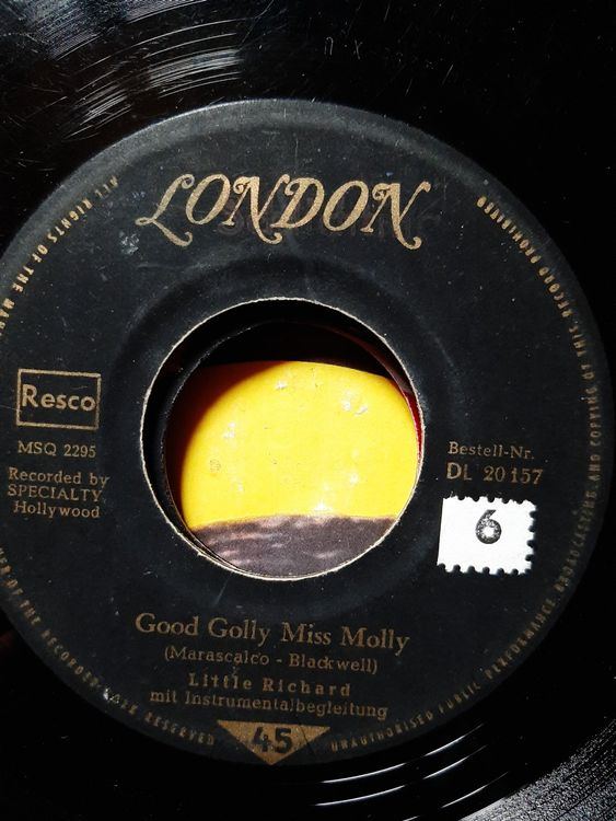 Single Oldies: Little Richard: Good Golly Miss Molly | Kaufen auf Ricardo