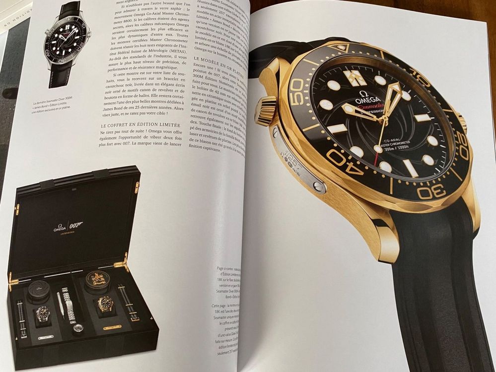 Omega 007 Limited Edition Magazine New (Neu (gemäss Beschreibung)) in ...