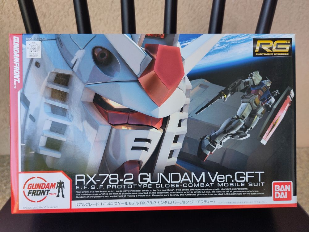 RG Gundam Rx-78 - Gundam front japon (Neu und originalverpackt) in ...