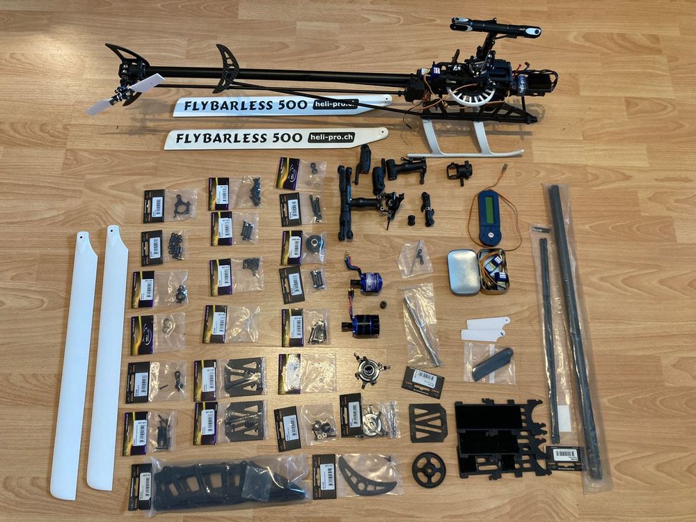 RC Heli Revolution 500E Heli-Professional Ersatzteile (Defekt) in ...