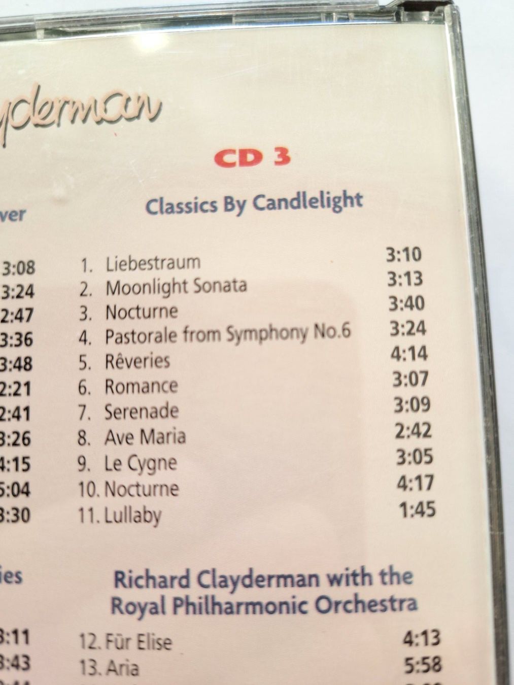 Coffret 3 Cds Richard Clayderman - Masters of Melody (D'occasion) à ...