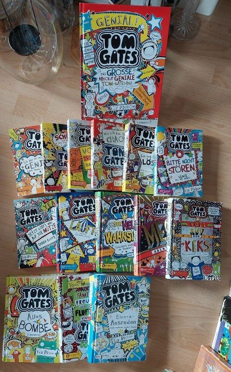 Comic Romane 15 Stück TOM GATES in Buchform (Gebraucht) in Zufikon für ...