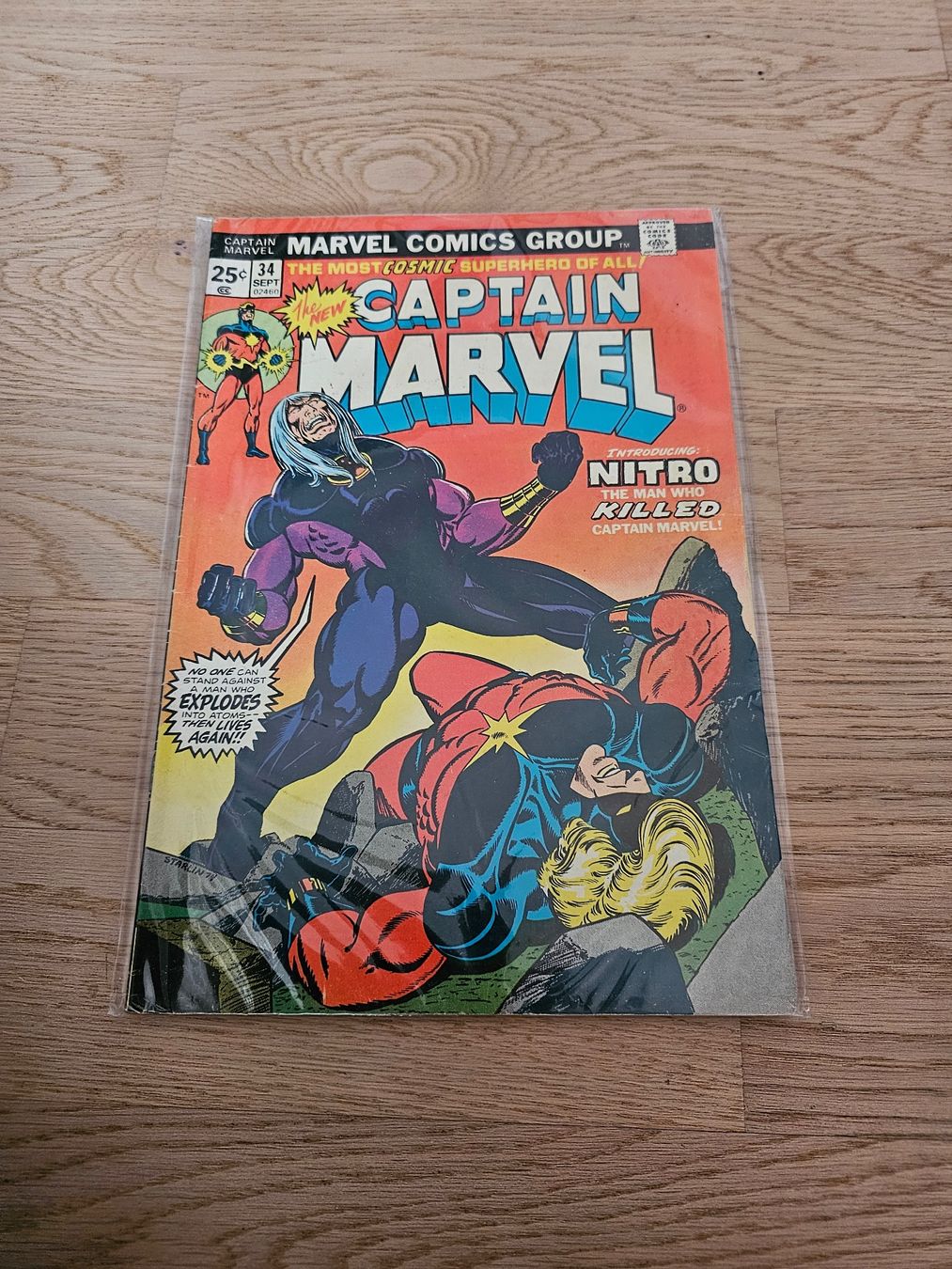5 Original Captain Marvel aus den 70ern! Nr.34,45,47,48,53 (Gebraucht ...