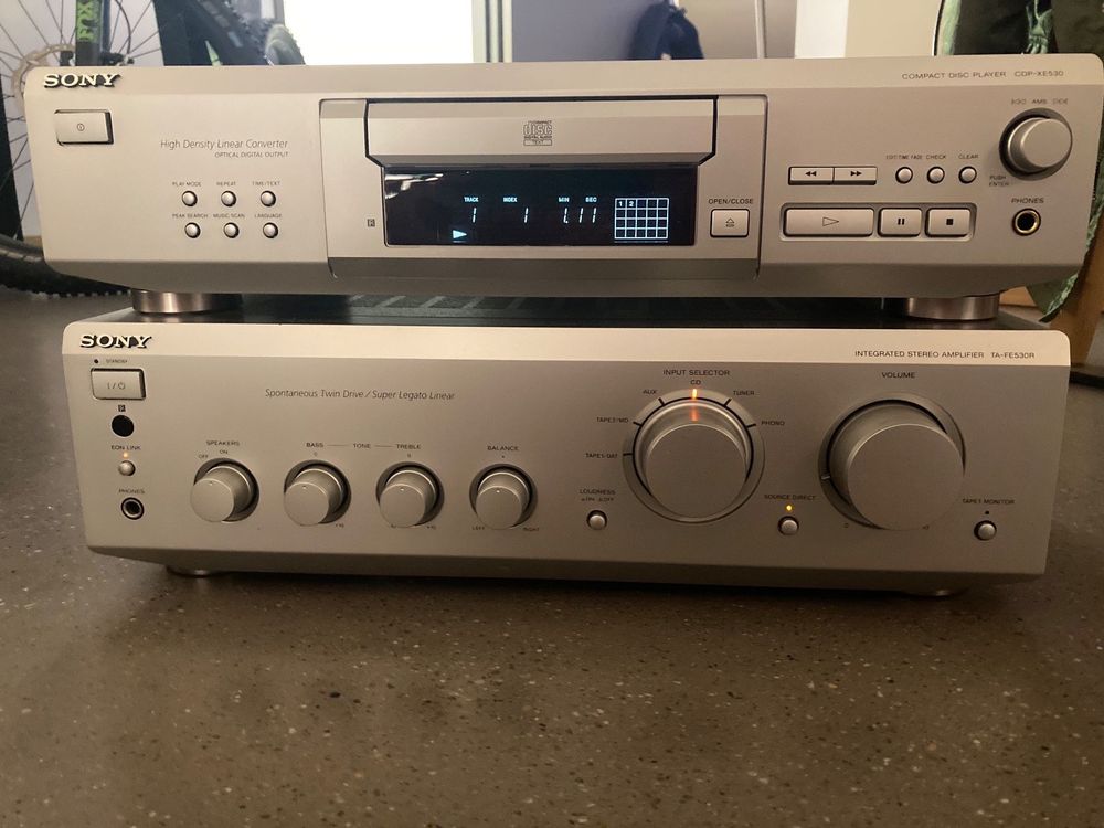 Sony CDP-XE530 / Sony TA-FE530 Keine Garantie kein Versand (Gebraucht ...