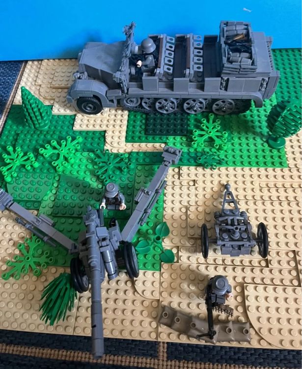 Lego WW2 German artillery and sdkfz | Kaufen auf Ricardo