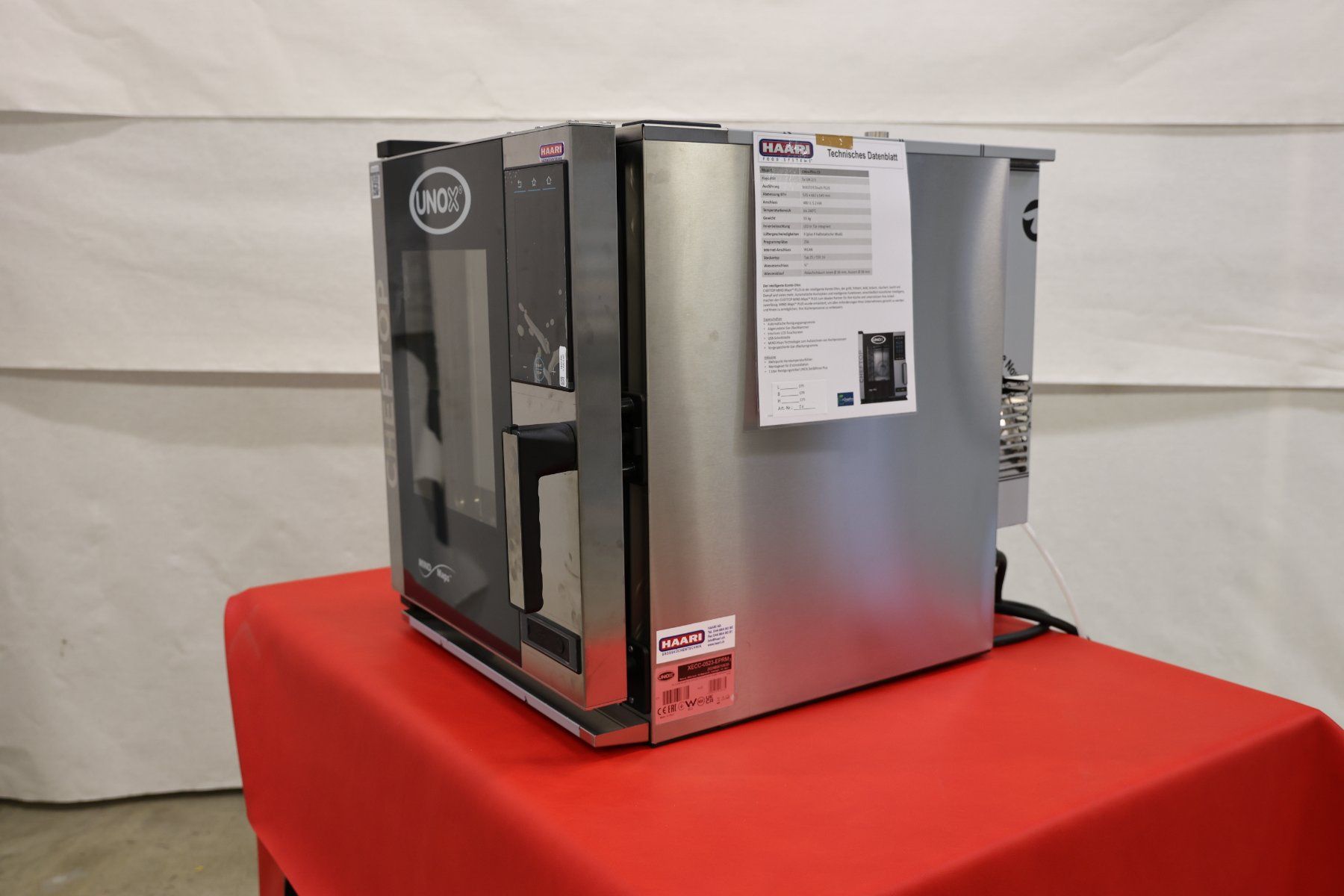 Unox Cheftop Profi Backofen Plus 23 Kombi Ofen (Neu (gemäss ...