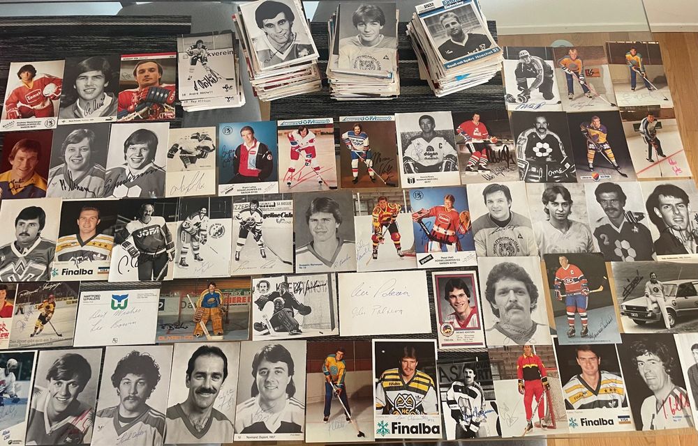 Einmalige Autogrammsammlung Eishockey (Gebraucht) in Zürich für CHF 300 ...