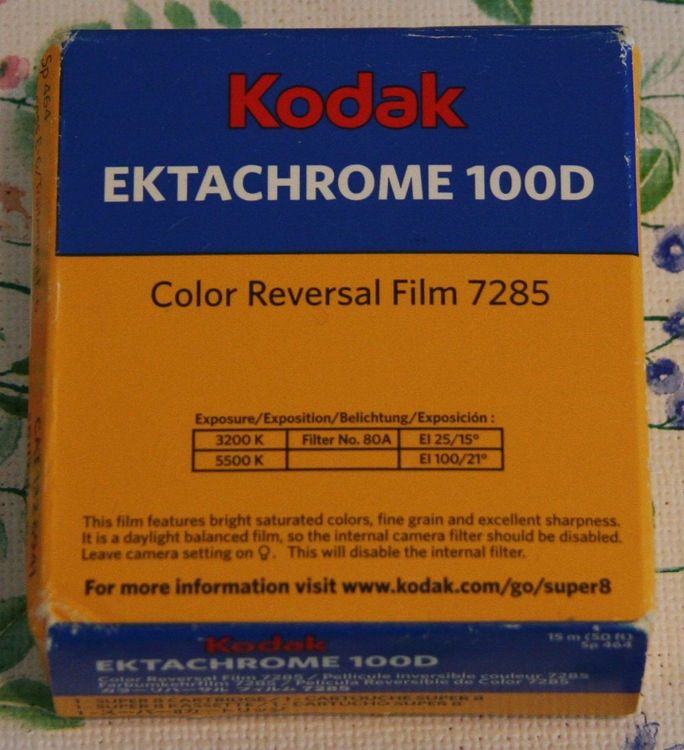 Kodak EKTACHROME Filmkassette (Neu und originalverpackt) in Fisibach ...