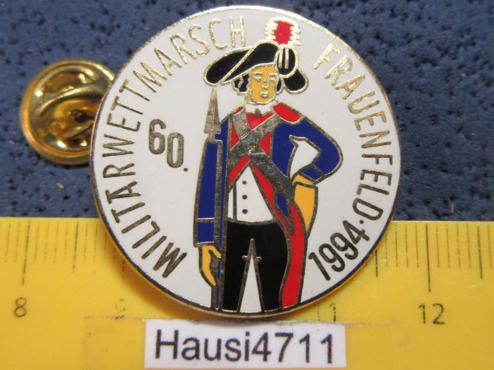 PIN 60.MILITÄR-WETTMARSCH FRAUENFELD 1994 ARMEE OLD-UNIFORM | Kaufen ...