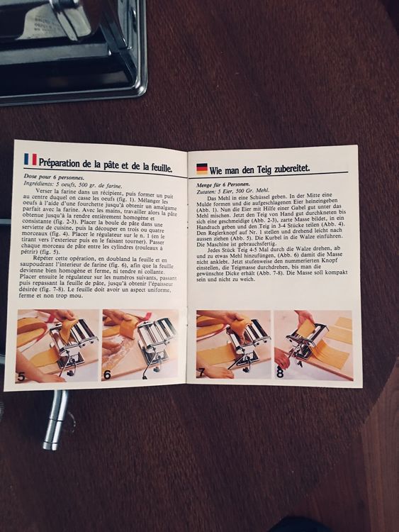 Marcato Atlas Nudelmaschine mit Vorsatz, Top! (53) (Gebraucht) in Egg b ...