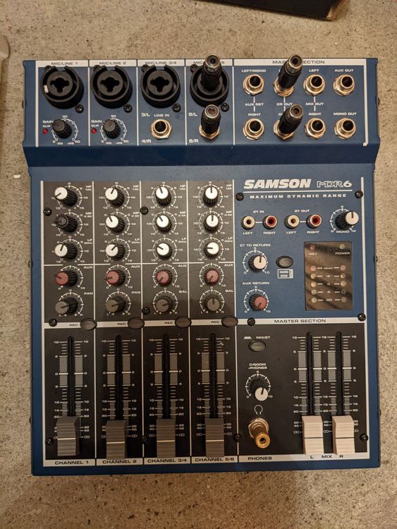 Samson MDR6 table de mixage | Kaufen auf Ricardo