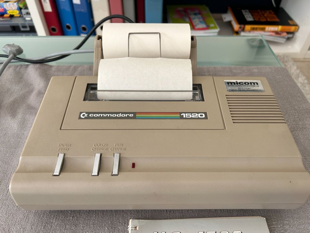 Commodore VC-1520 Plotter/Printer | Kaufen auf Ricardo
