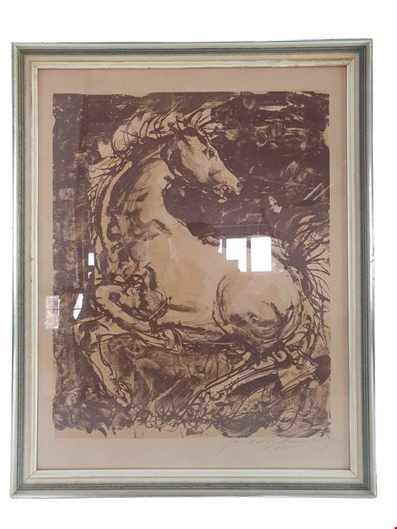 HANS ERNI - Pferde Einzellithographie | Kaufen auf Ricardo