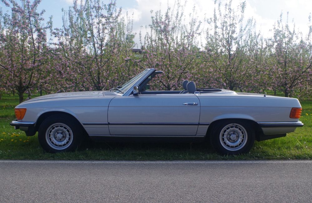 Mercedes-Benz SL 280 Cabrio Silber 1982, 120000km, MFK 4/25 (Gebraucht ...