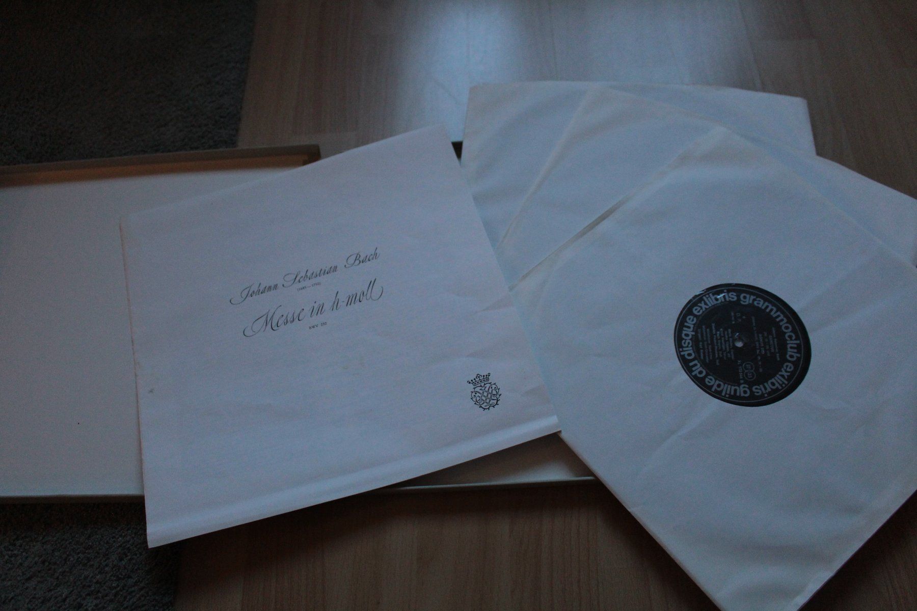 Bach: Messe in h-moll - Karl Richter; 3-LP-Box☯️ (Gebraucht) in Möriken ...