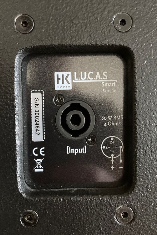 HK AUDIO LUCAS Smart gepflegtes klein-PA System mit Tasche (Gebraucht ...