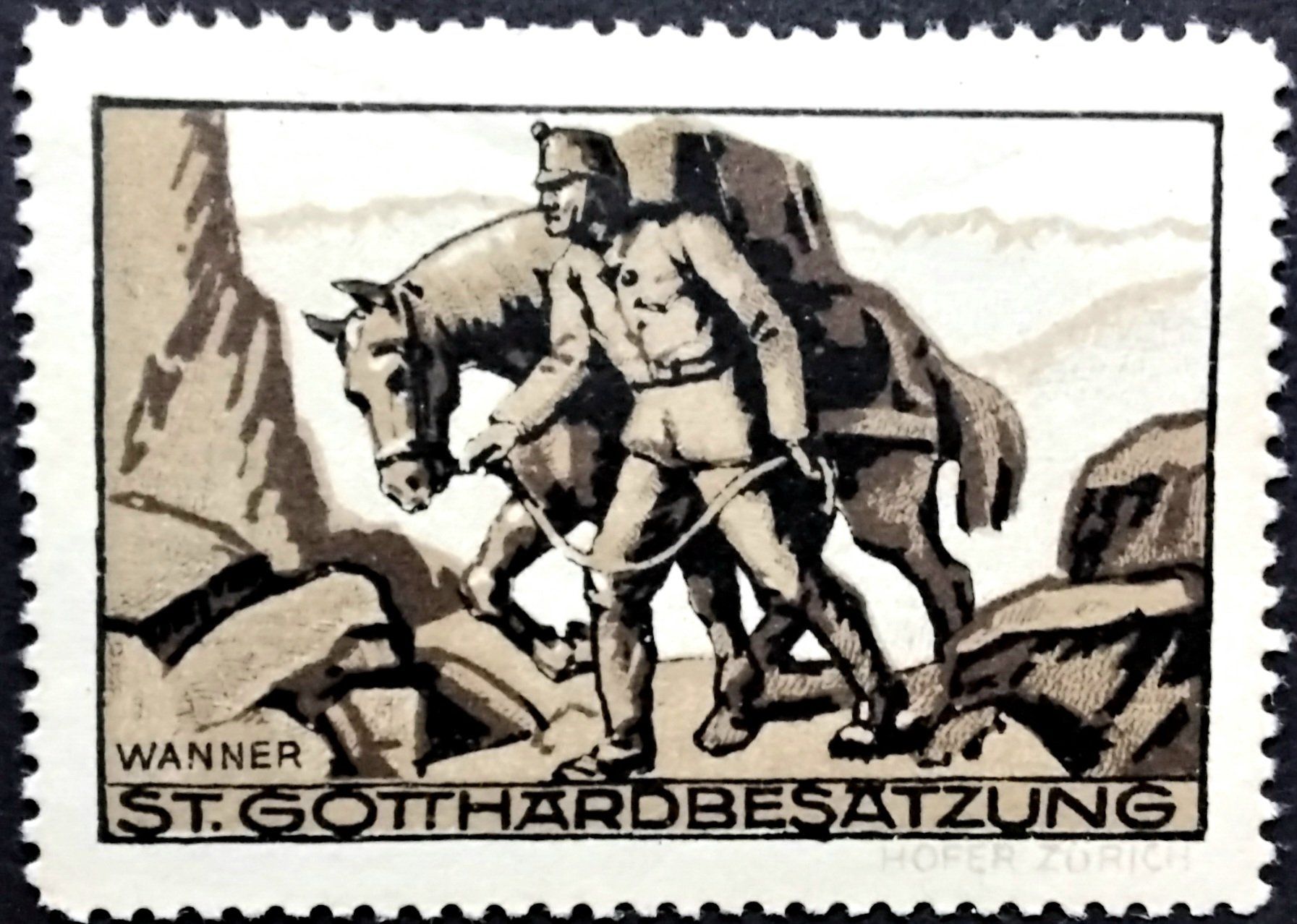 Soldatenmarken 1.WK, Gotthard Besatzung, Wi Fst 5 (Gebraucht) in ...