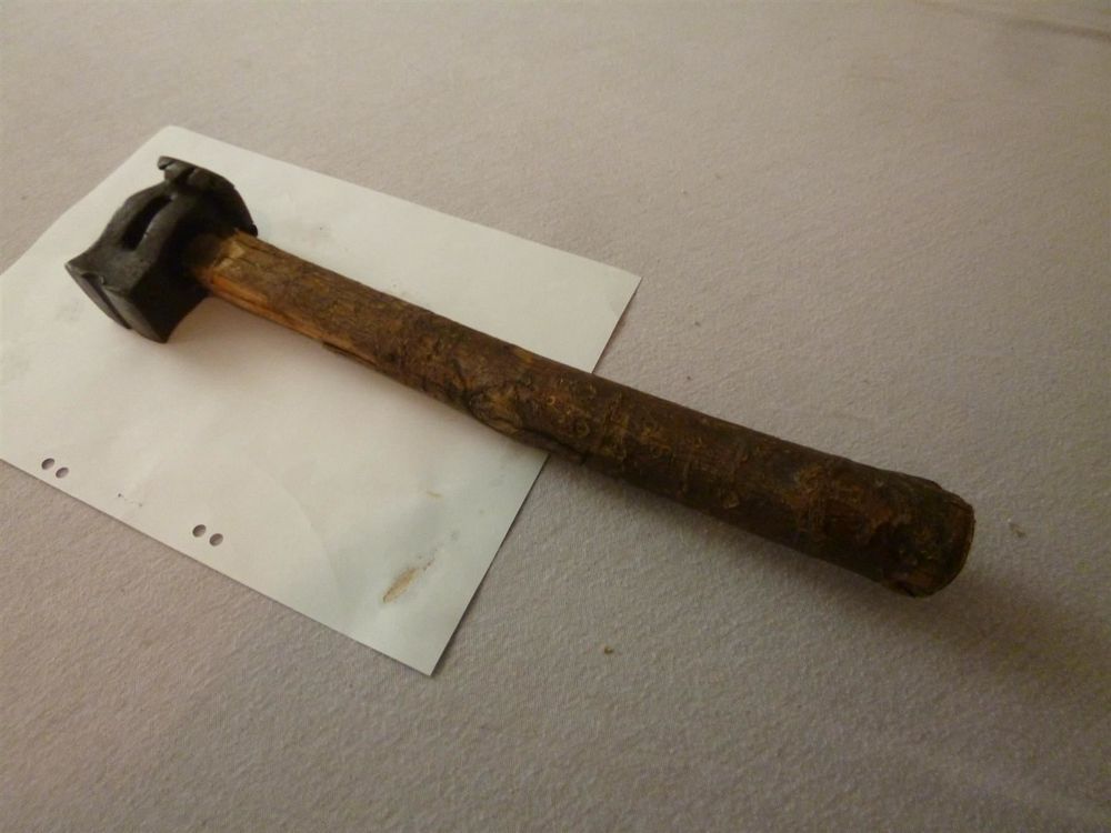 uralter geschmiedeter Antiker Hammer Dengelhammer Hammer (Gebraucht) in ...