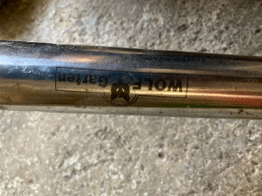 Stechschaufel Blatt / Spaten INOX Wolf Profi Qualität (Gebraucht) in ...