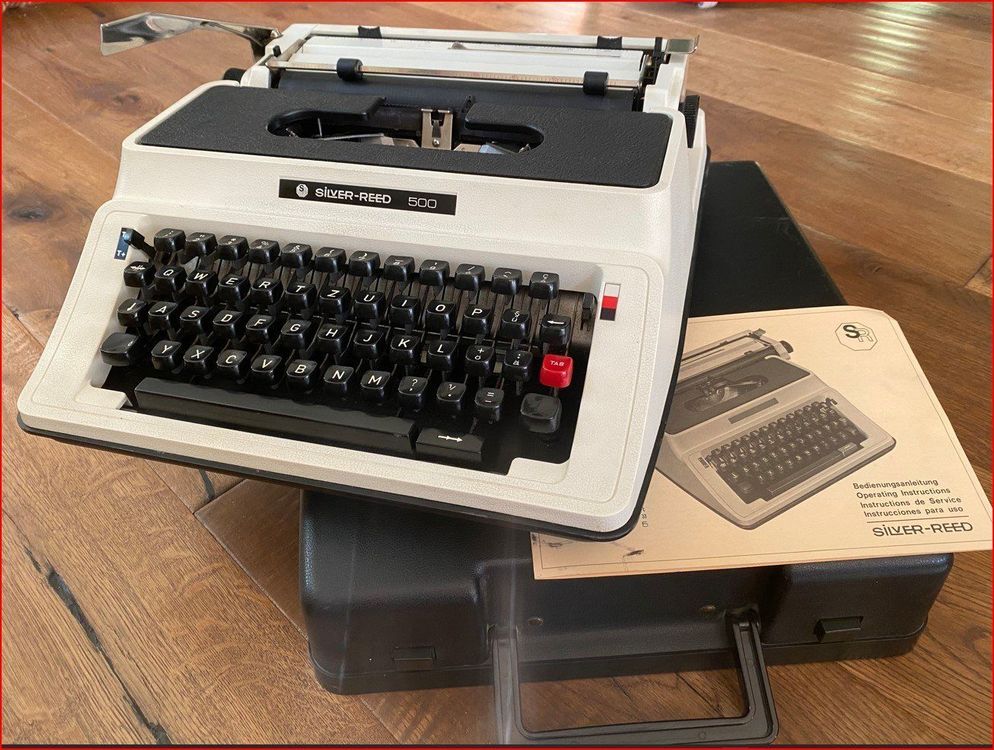 Schreibmaschine Silver-Reed 500 (Gebraucht) in Thun für CHF 15 – mit ...