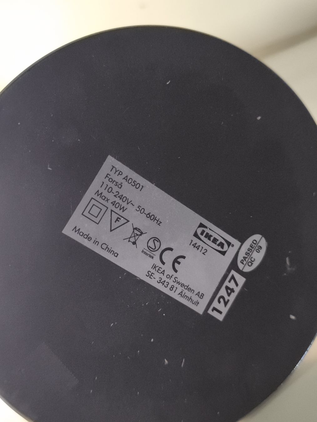 Ikea ForSa Lampe, verstellbar, Chromstahl,(nik1) (Gebraucht) in Künten ...