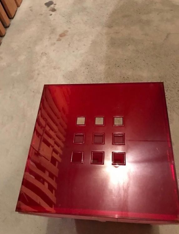 4 Stk. IKEA Lekman Box rot für Kallax | Kaufen auf Ricardo