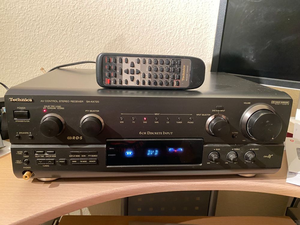 Technics AV Control Stereo Reciver SA-AX720 | Kaufen auf Ricardo
