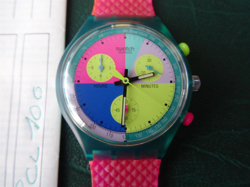 SWATCH Chrono Flash Arrow SCL100 def (Defekt) in Lupfig für CHF 68 ...