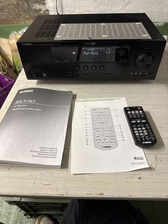 Yamaha Receiver RX-V365 (Gebraucht) in Kirchleerau für CHF 50 – nur ...
