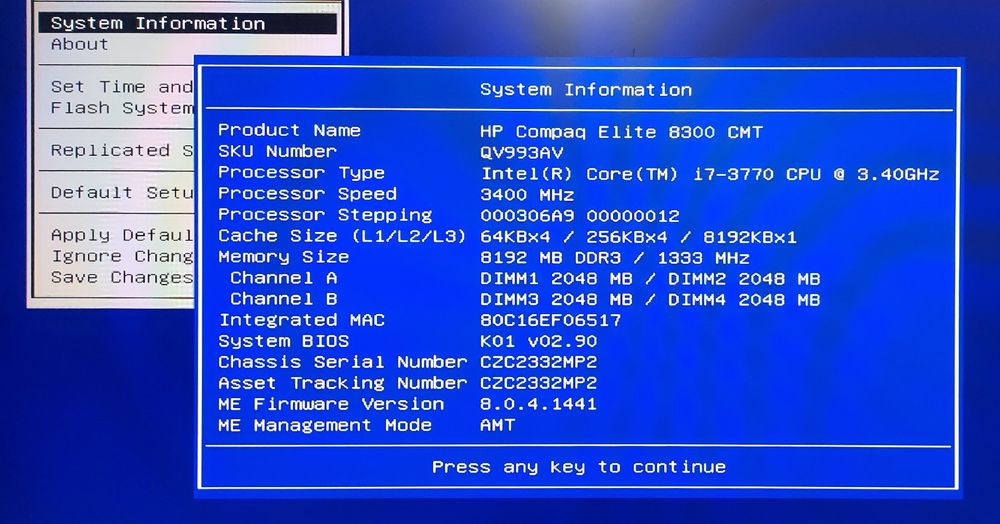 HP Elite 8300 CMT, Intel Core i7 3.40GHz, HD 256GB, RAM 8GB | Kaufen ...