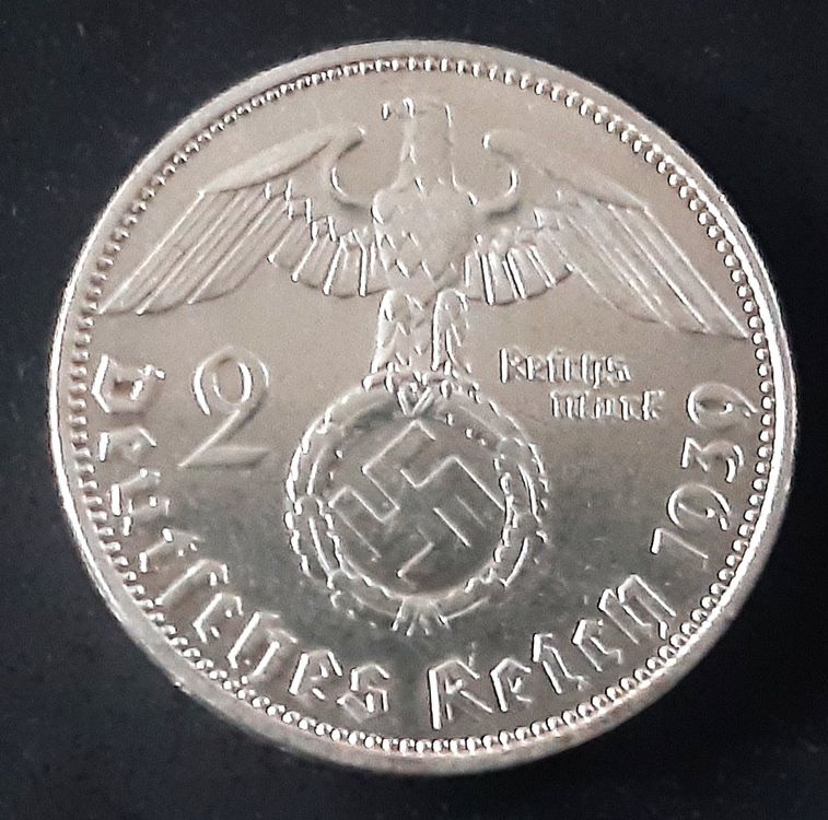 Deutsches Reich - 2 Reichsmark 1939 J (Gebraucht) in Ebikon für CHF 11 ...