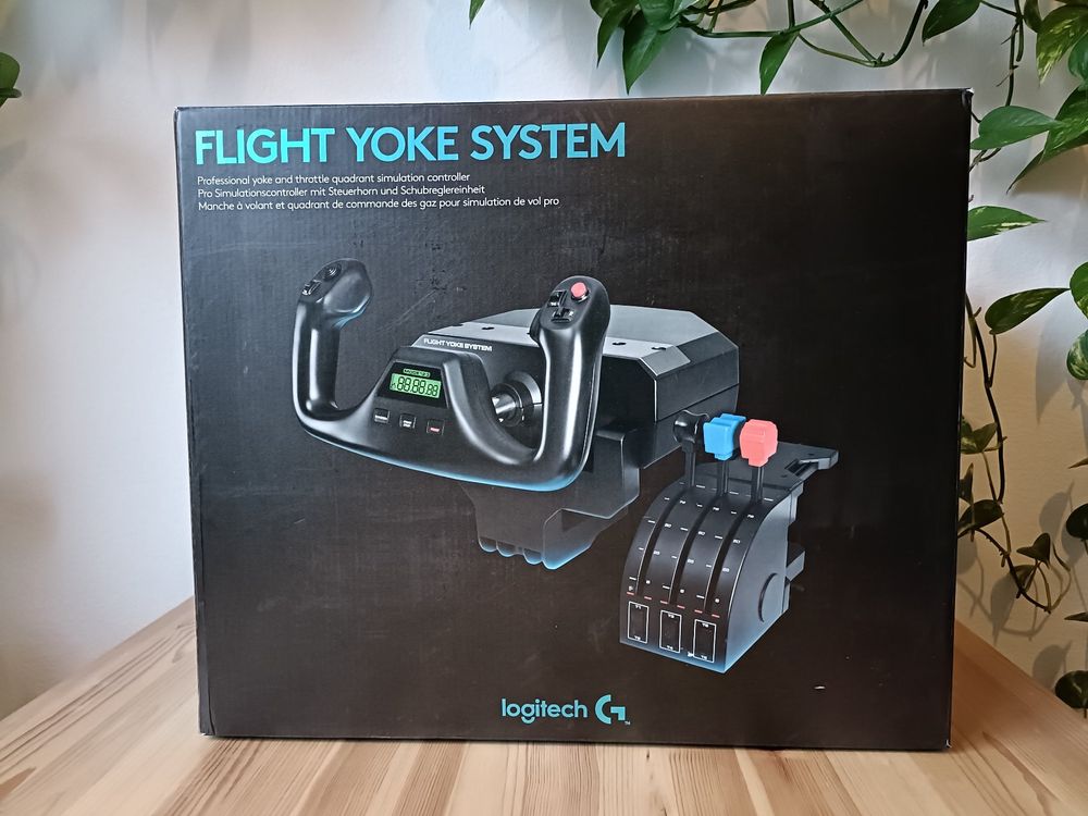 Logitech G Flight Simulator Yoke System | Kaufen auf Ricardo