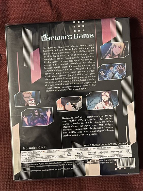 Darwin's Game Komplett-Set Vol.1-2 - [Blu-ray] (Neu und ...