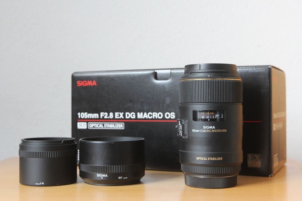 SIGMA 105mm f/2.8 EX DG Macro OS HSM (CANON EF) | Kaufen auf Ricardo