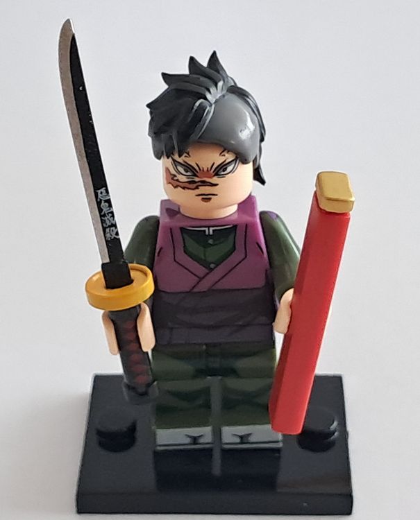 Demon Slayer Mini-Steckfigur, mit Schwert, Lego-Komp. (Neu und ...
